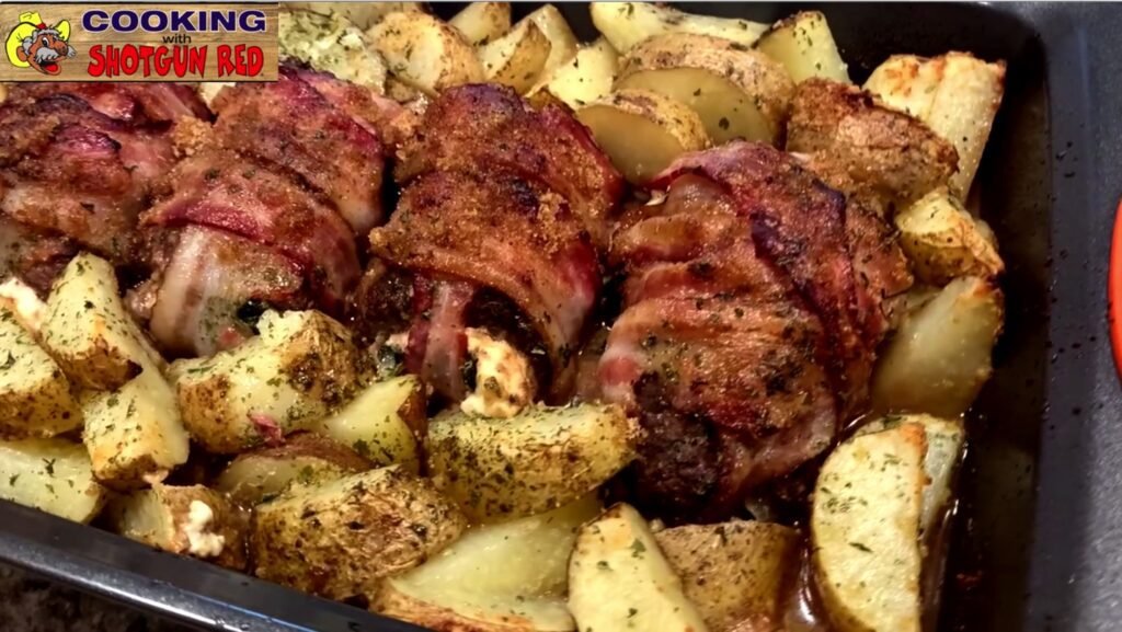Bacon Wrapped Stuffed Cube Steak Recipe - Shotgunred.com